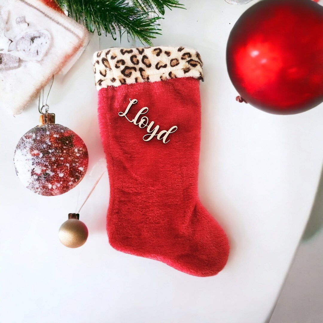 Personalized Stocking Name Tags Custom Gift Tags Christmas Family ...