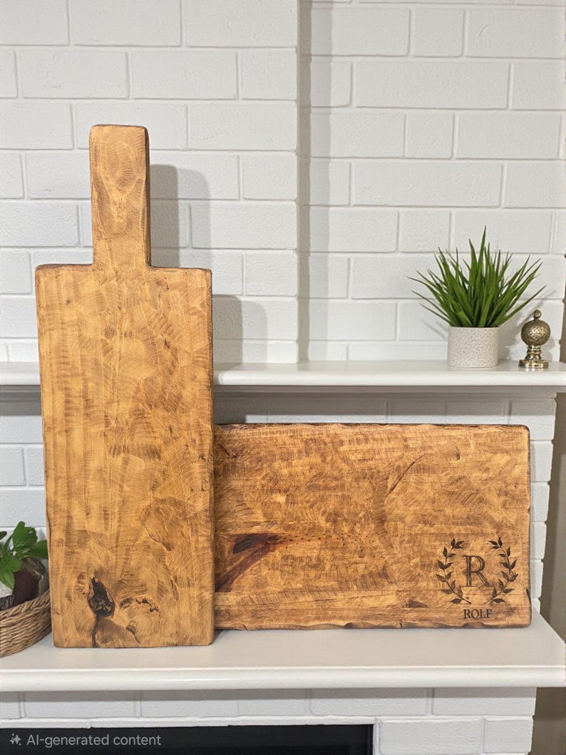 Large Cutting Board: Custom Charcuterie Board | Personalized Table ...