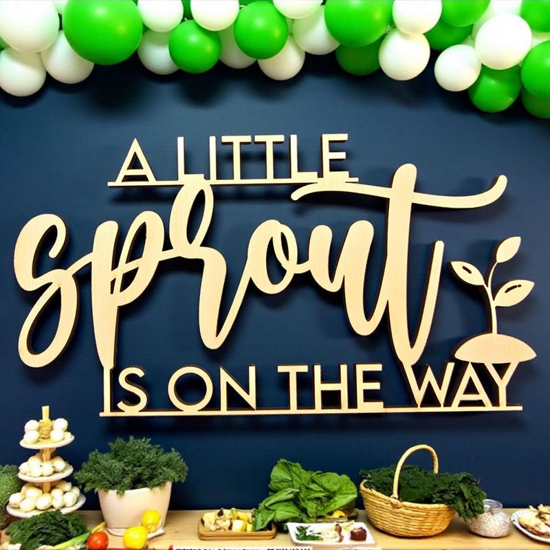 Sprout Decoration - Etsy