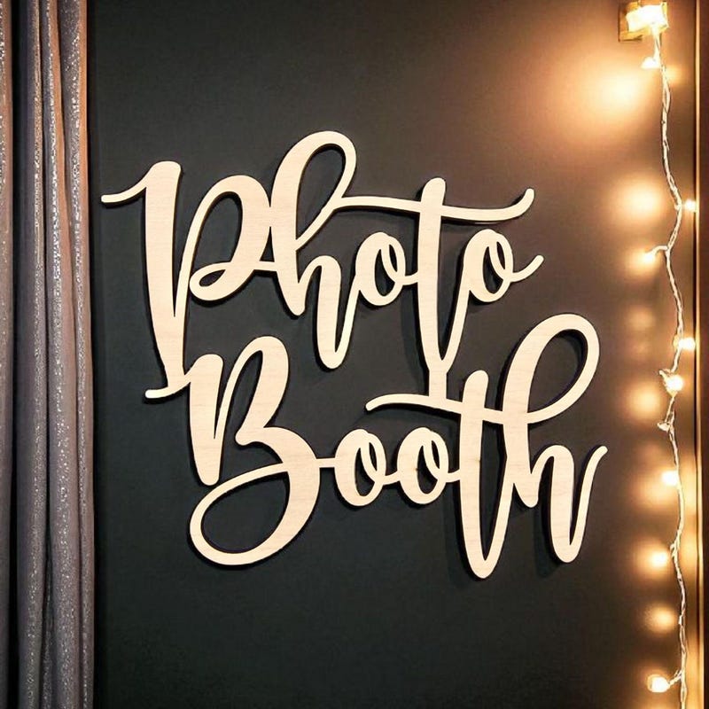 Custom Photo Booth Signs - Etsy