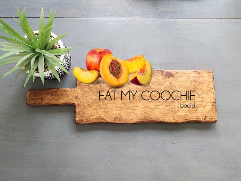 Eat My Meat Coochie Board Charcuterie Board Funny - Etsy