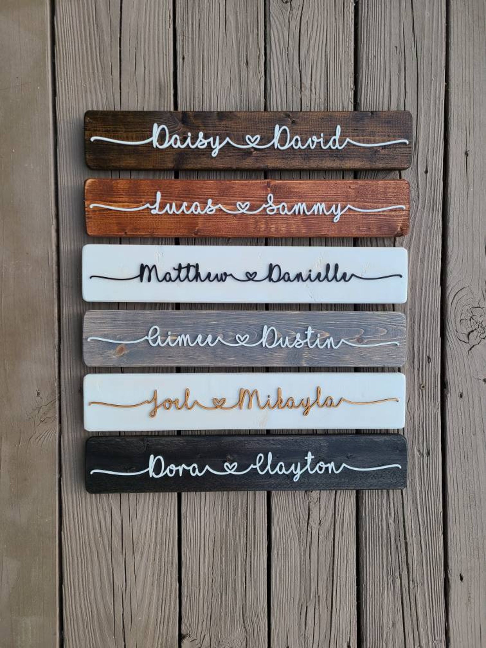 Personalized Christmas Gift Couples Sign Boyfriend Gift | Etsy