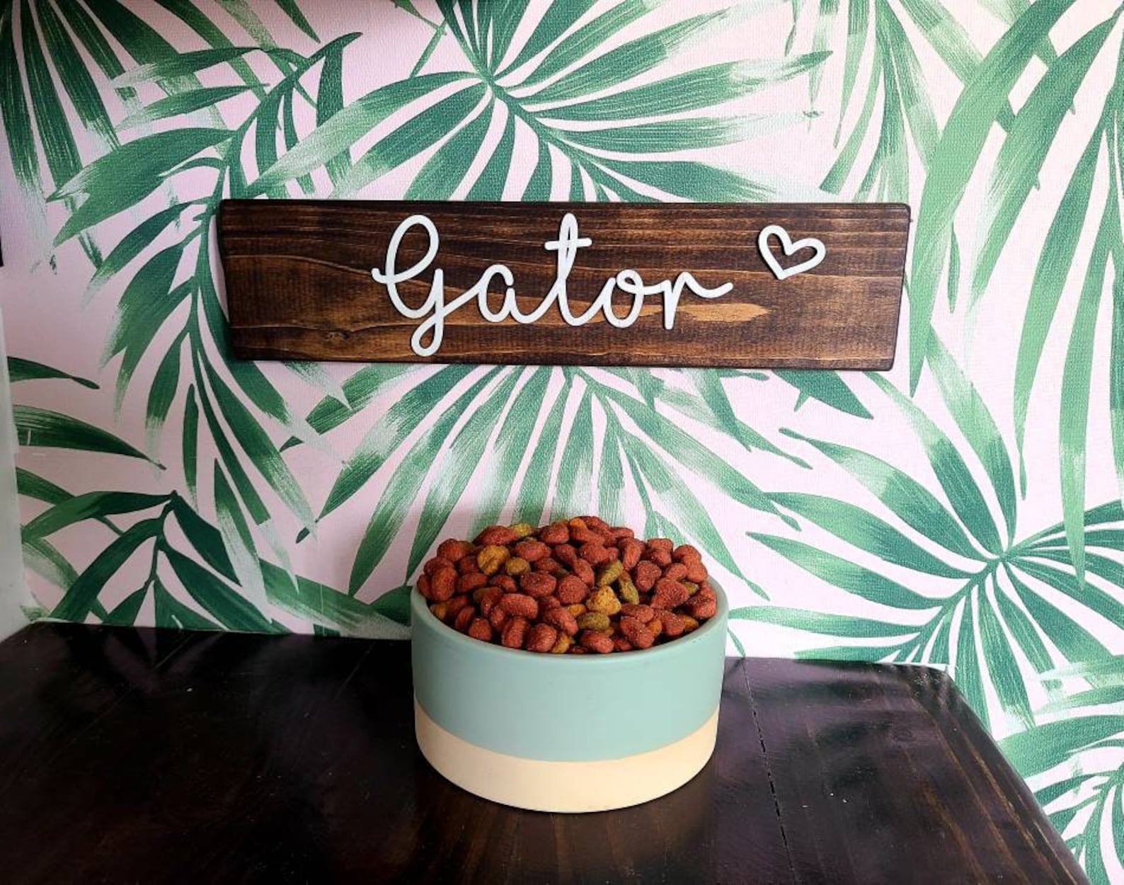 Pet Name Sign Wooden Dog House Sign Cat Sign Name Sign Pet | Etsy