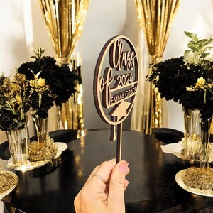 Graduation Cake Topper Custom Class of 2024 Highschool Grad College ...