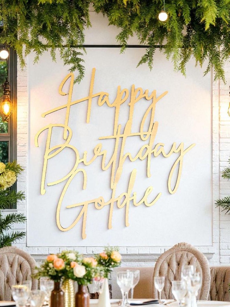 Custom Ever After Sign: Personalized Engagement Decorations | Wedding ...