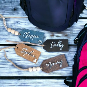 Personalized Back to School Backpack Tags Lunchbox Tags With Name ...