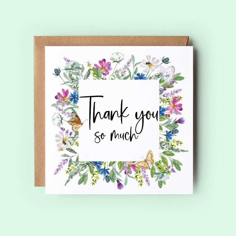 Thank You so Much - Etsy