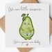 Avocado Baby Announcement Card, 'we Avo Little Surprise' - Etsy