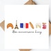 French Happy Birthday Card, Bon Anniversaire, French Card, Personalised ...