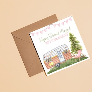 Personalized Caravan Retirement Card, New Adventures - Etsy