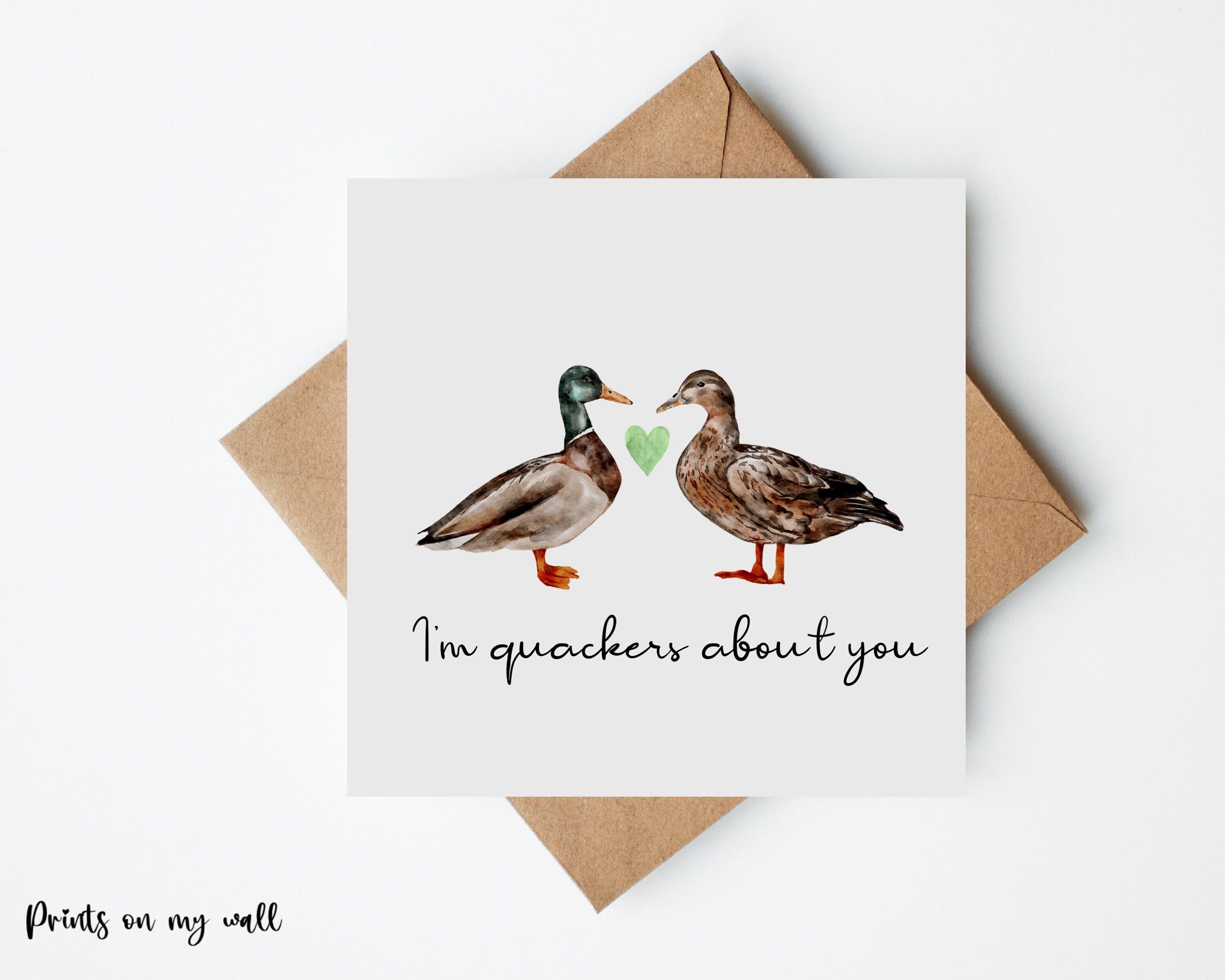 Quackers About You Card - Etsy