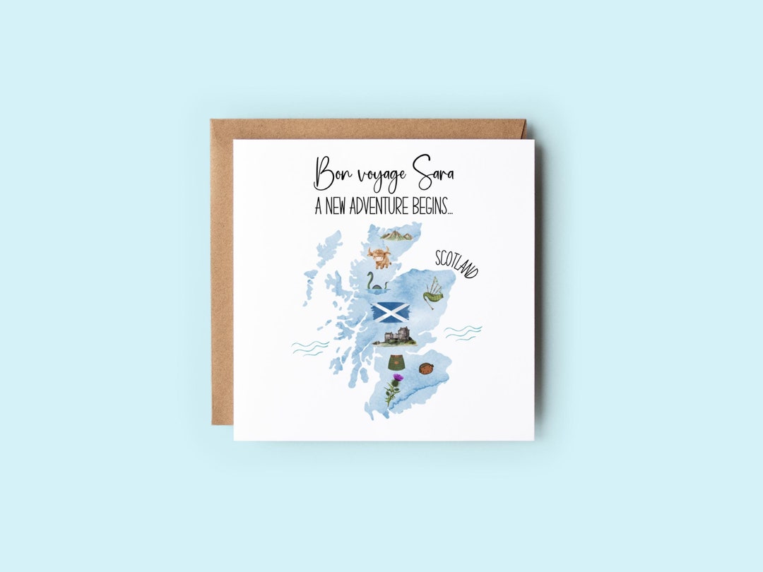 Scotland Card, Moving to Scotland Card, New Adventures Card, Emigrating ...