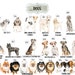 Multiple Dog Cat Print, Personalised Dog Print, Pet Prints, Dog & Cat ...
