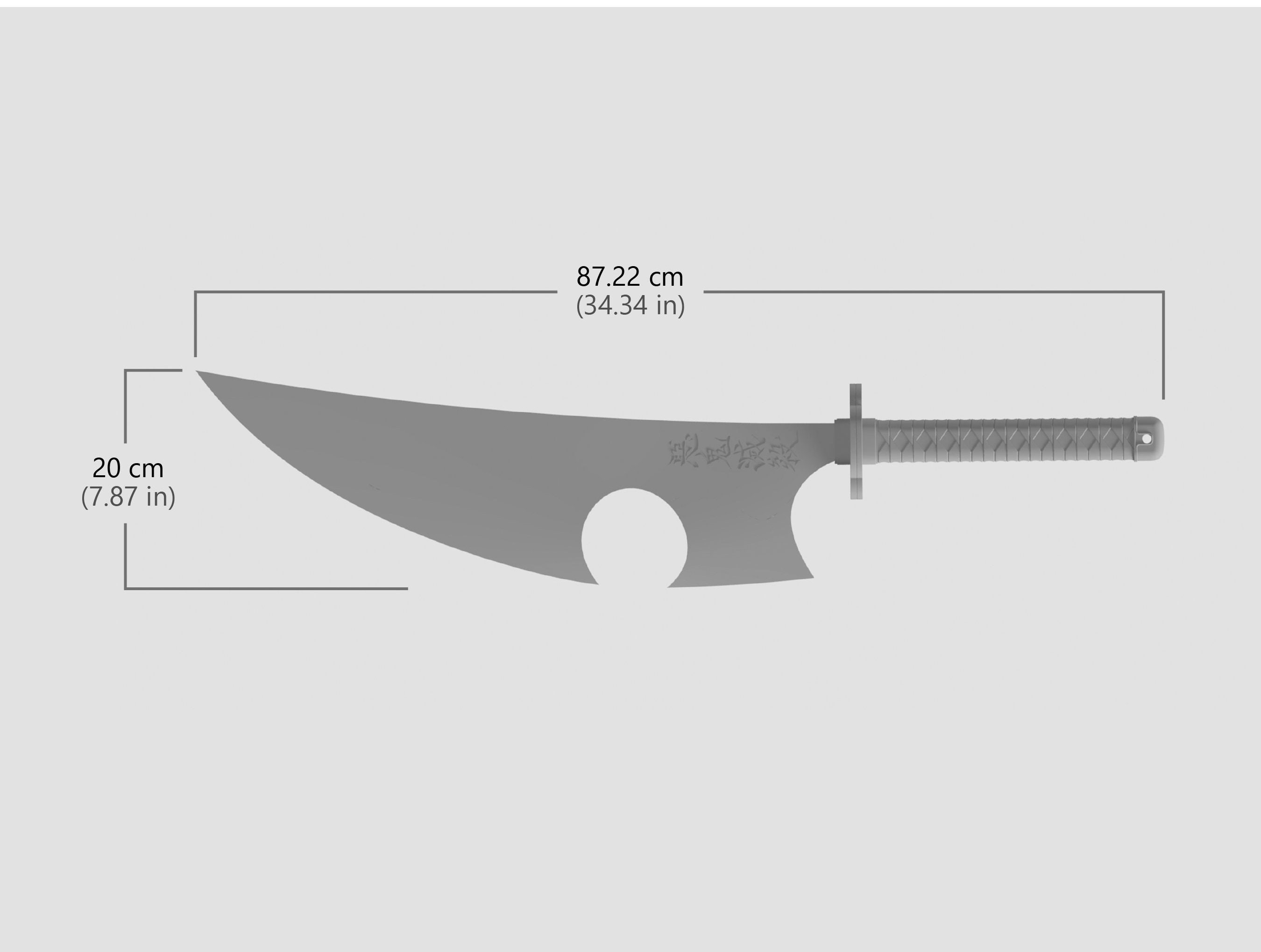 Uzui Tengen Sword [3d Print STL Files] - Etsy