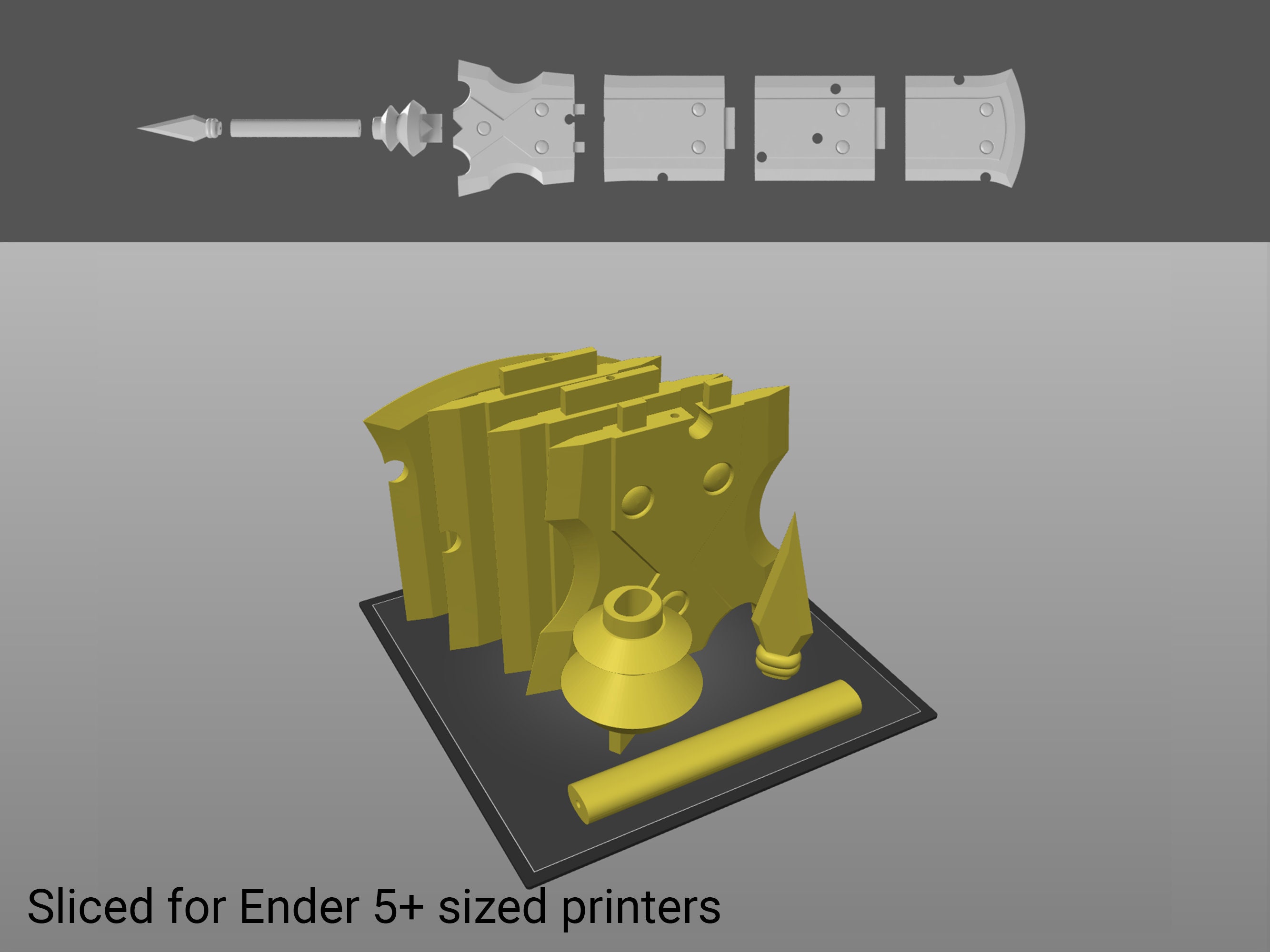 Troubleshooter Sword From DNF Duel [3d Print STL File Only] - Etsy
