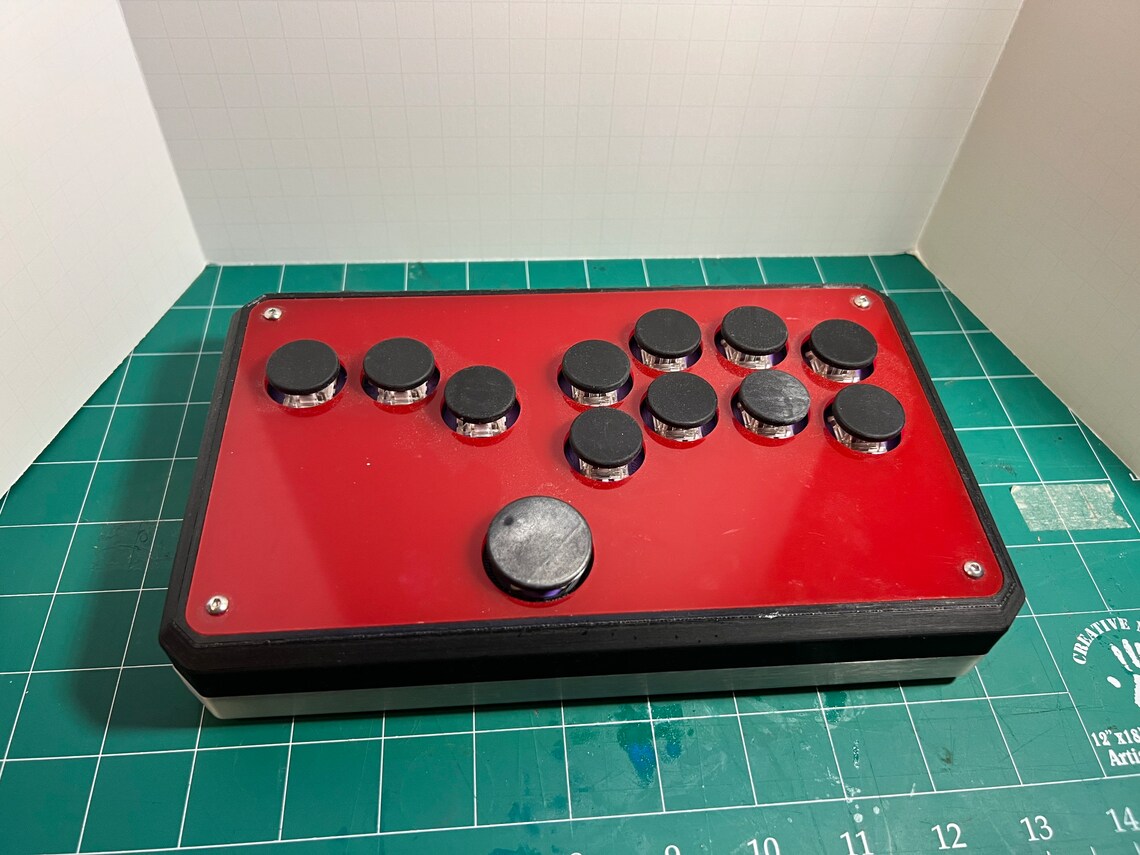 3D Print Box V2 3d Printed Button Box completed Controller - Etsy