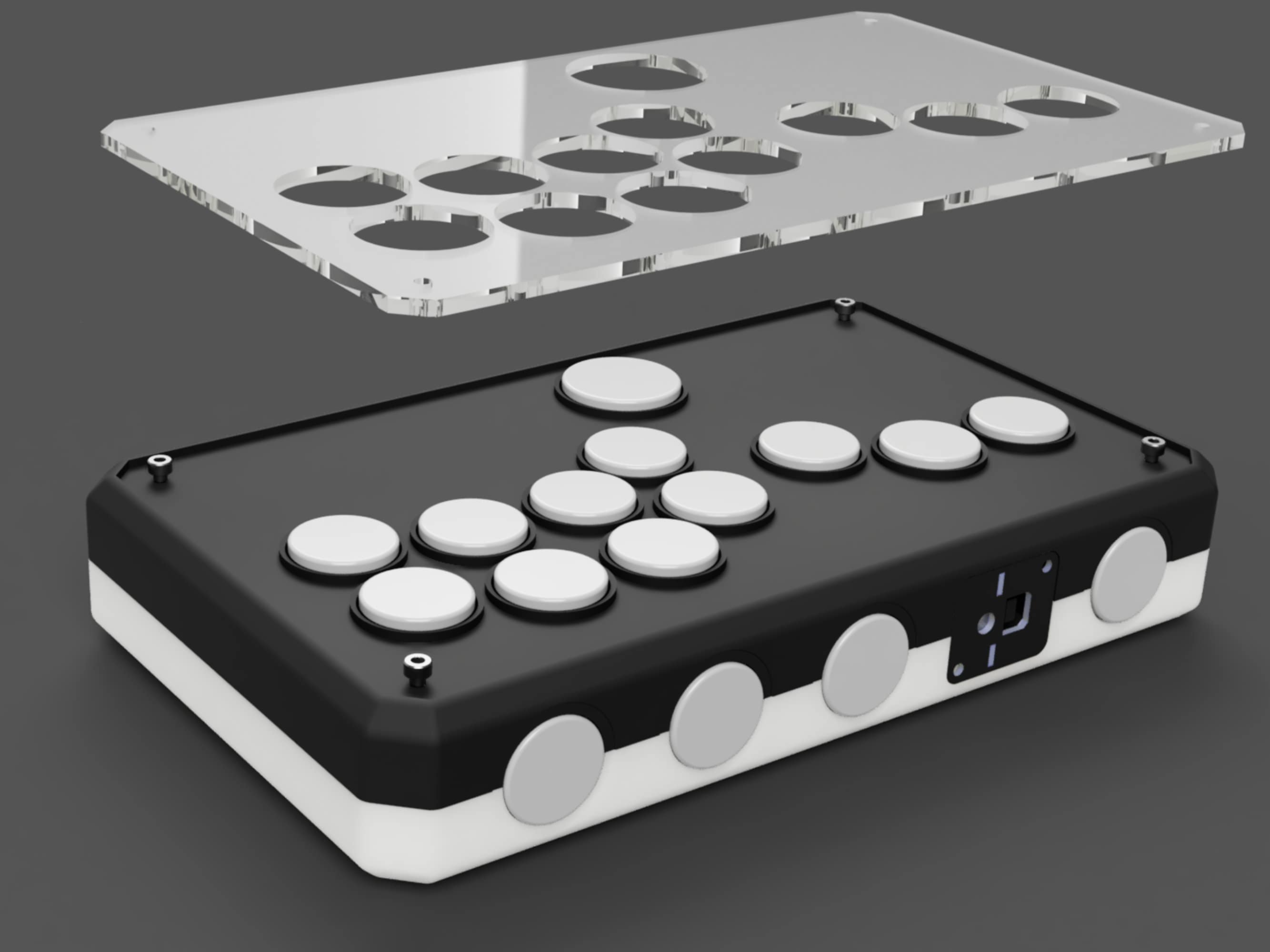 3D- Print Box V2, 3d Printed Button Box [STL Print Files] - Etsy