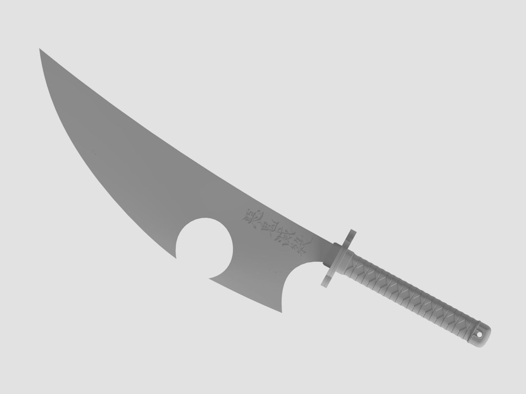 Uzui Tengen Sword [3d Print STL Files] - Etsy