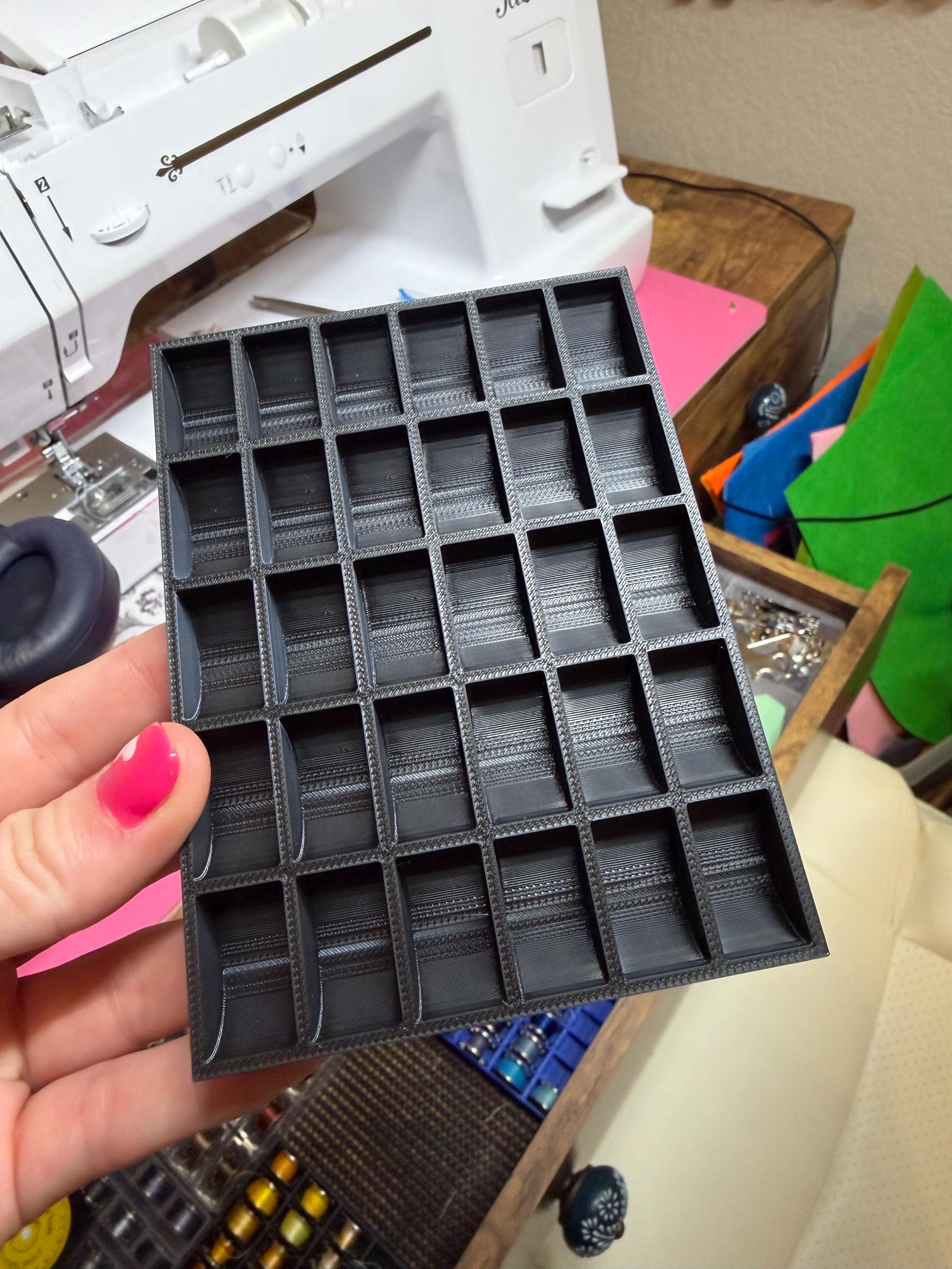 Sewing Bobbin Storage Tray & Organizer - Etsy
