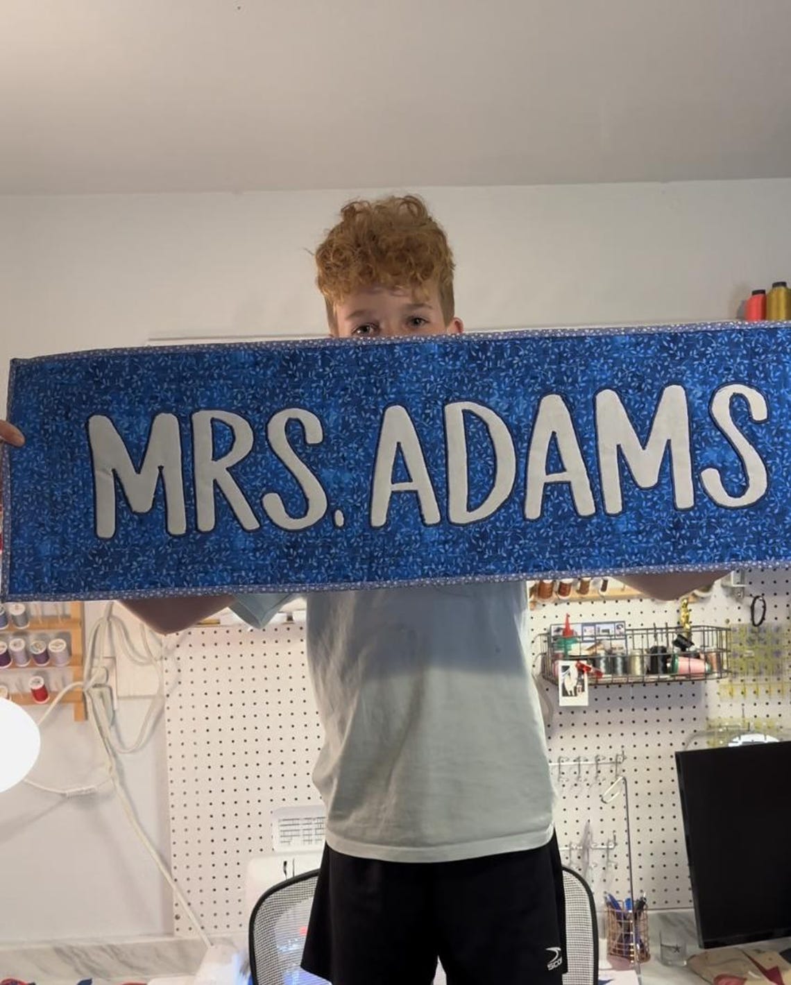 Custom Quilted Name Banner - Etsy