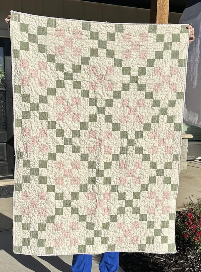 Criss Cross Irish Chain Quilt Pattern: Beginner Friendly - Etsy