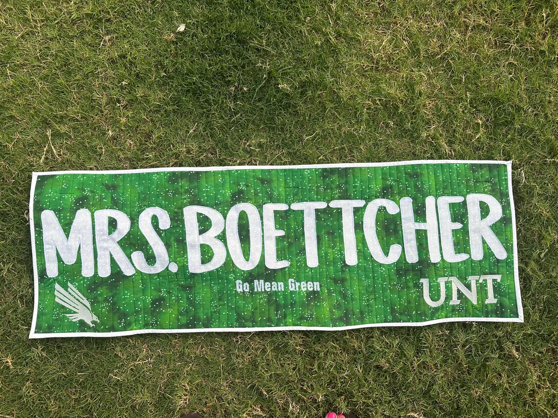 Custom Quilted Name Banner - Etsy