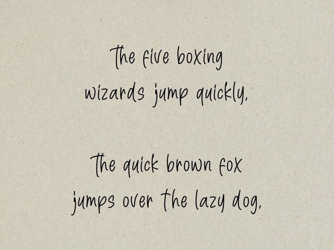 Fontain147 - Stroke Font - Single Line Font - Sketch Pen Font - Pen ...