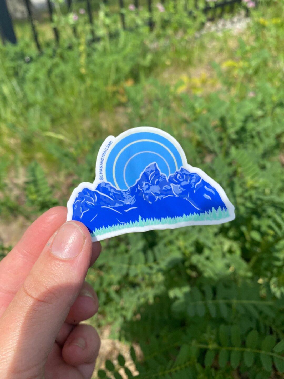 Grand Tetons Sticker, National Park Sticker, Mountain Sticker - Etsy UK