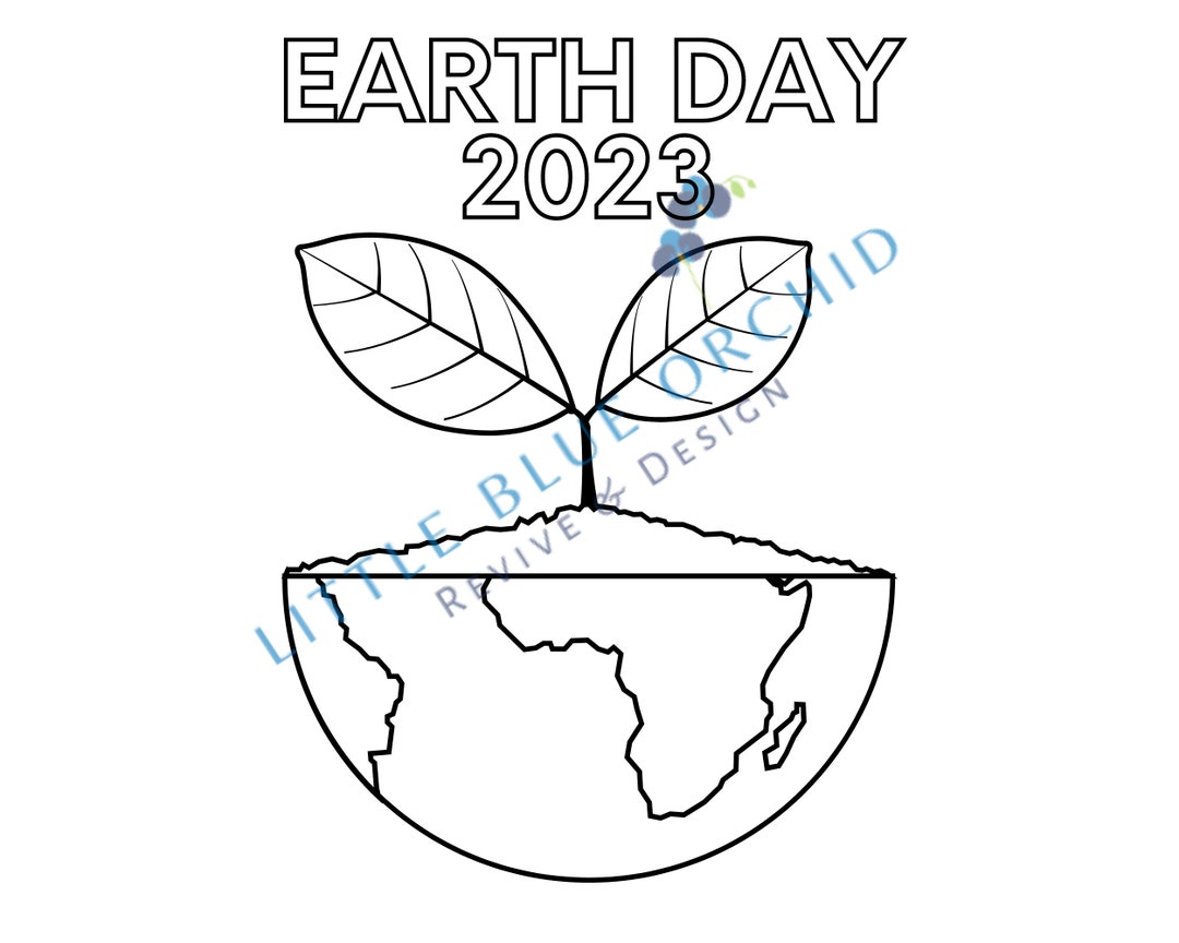 Earth Day 2023 Coloring Page Seedling I Teacher Earth Day Etsy earth-day-2023-coloring-page-seedling-i-teacher-earth-day-etsy