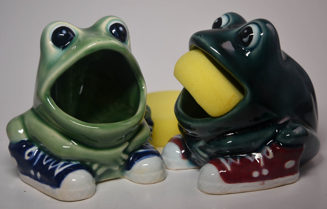Frog Brillo or Sponge Holder - Etsy