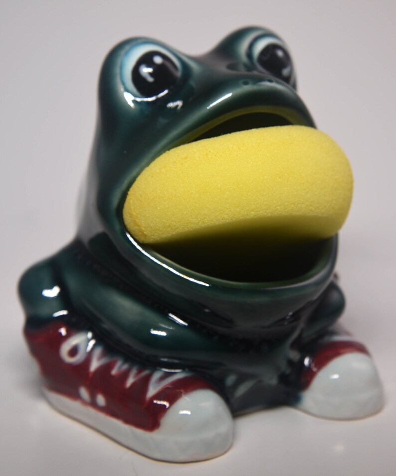 Frog Brillo or Sponge Holder - Etsy