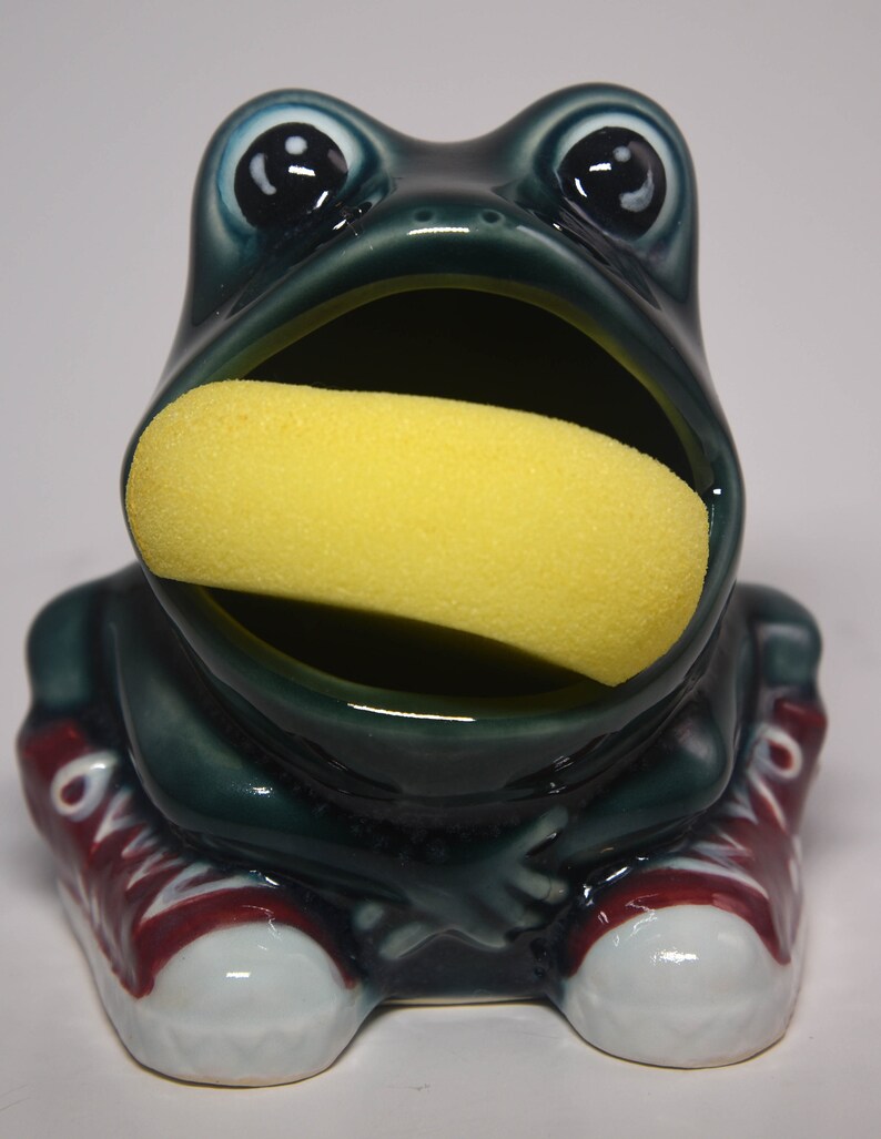 Frog Brillo or Sponge Holder - Etsy