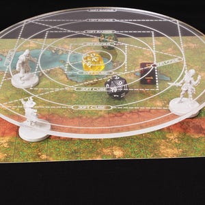 Transparent Dnd Spell Template: Area of Effect Ruler - Etsy