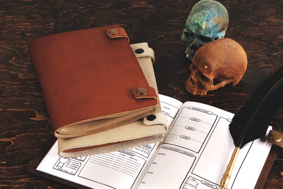 Dungeons And Dragons Español Diario De Rol - Cuaderno D&D De Cuero ...