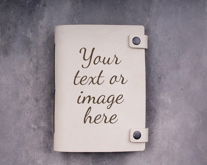 ADD-ON 40 Extra Pages for Leather Personalized Journal Sketchbook ...