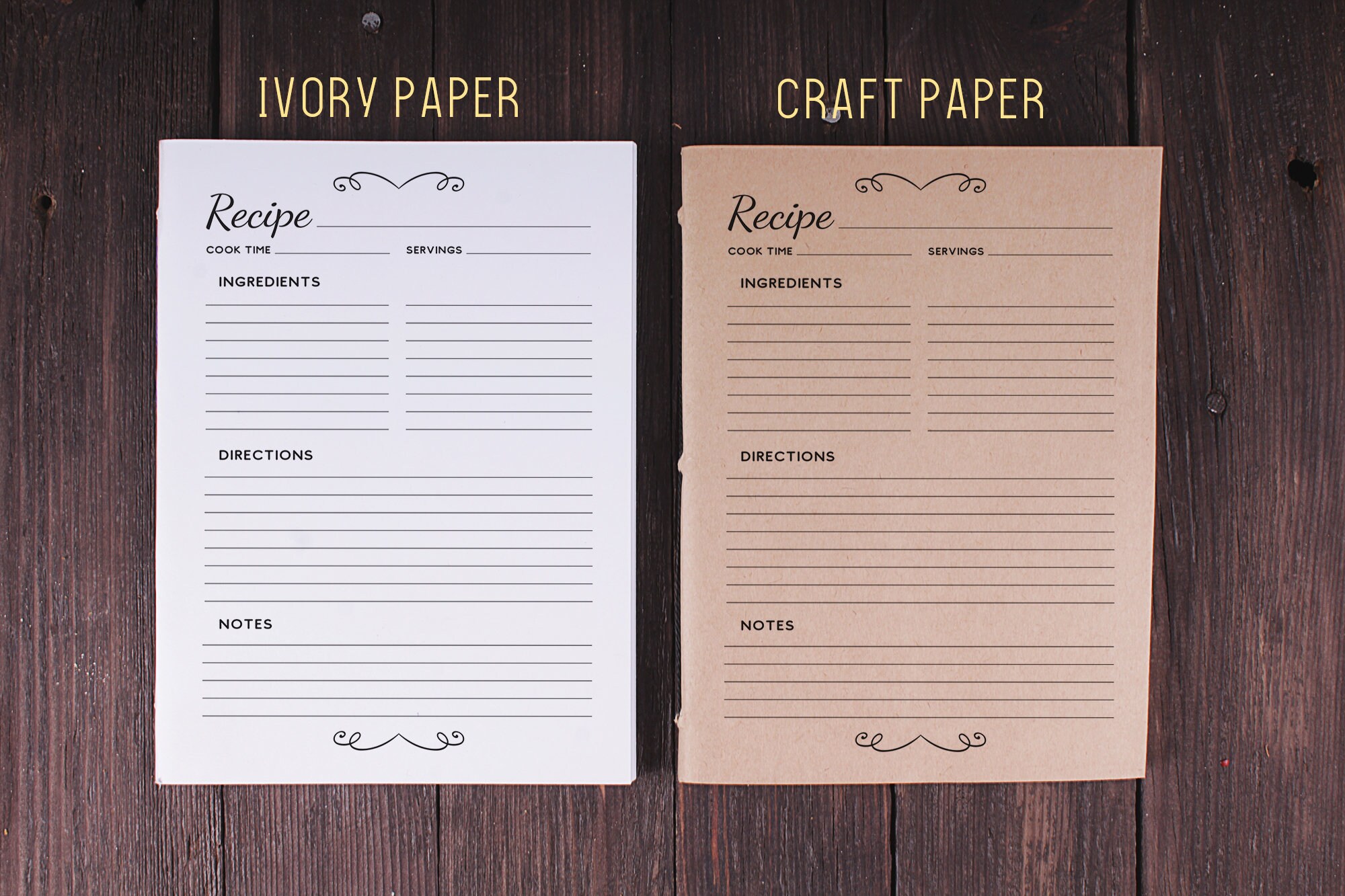 Custom Recipe Book Custom Cook Book Personalized Recipe - Etsy