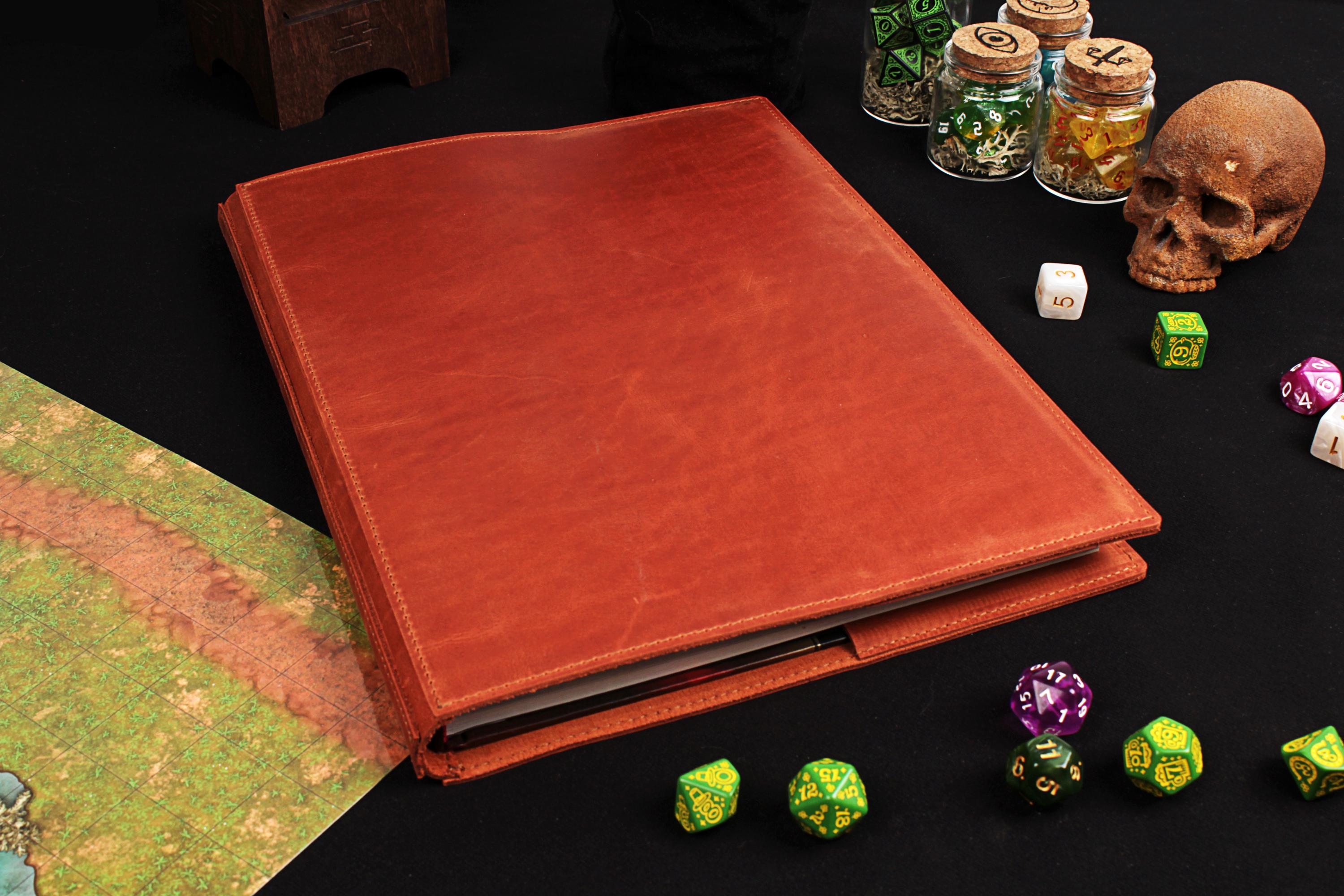 Custom D&D Book Cover: Personalized Dungeons and Dragons Guide - Etsy