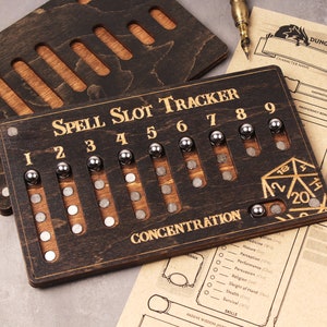 Spell Tracker for Dungeons and Dragons, Spell Slot Tracker for Dnd ...