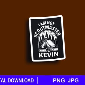 Scoutmaster Kevin Download File, Deadpool, Fun T Shirt, Png, Jpg, Funny ...