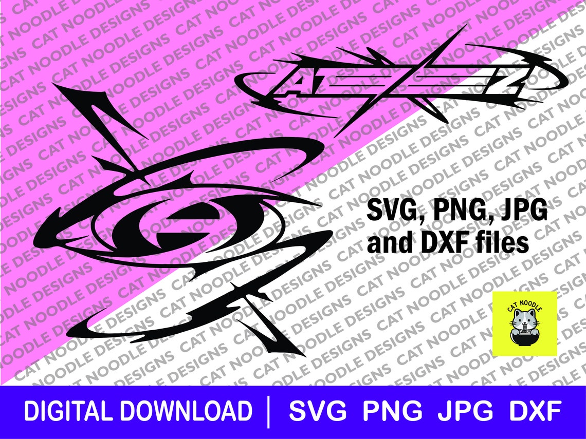 Ateez Logos the World FIN, Download File, Dxf, Png, Cricut, Gift, Ateez ...