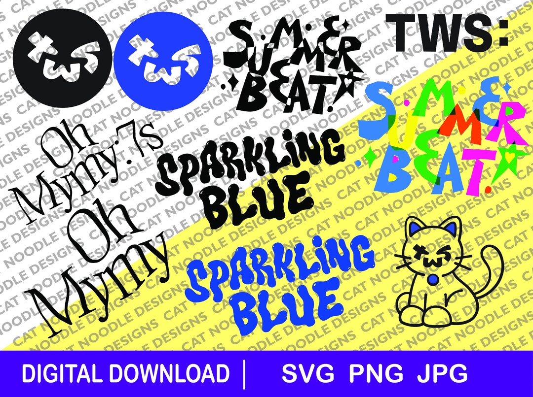 TWS Logos, Download Files, Png, Cricut,tws Svg, Kpop Svg, Jpg, Pdf, TWS Gift Idea, Oh My My ...