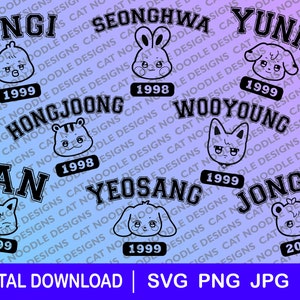 Aniteez Download File, Cricut, Ateez Svg, Kpop, Atineez Svg, Png, Jpg ...