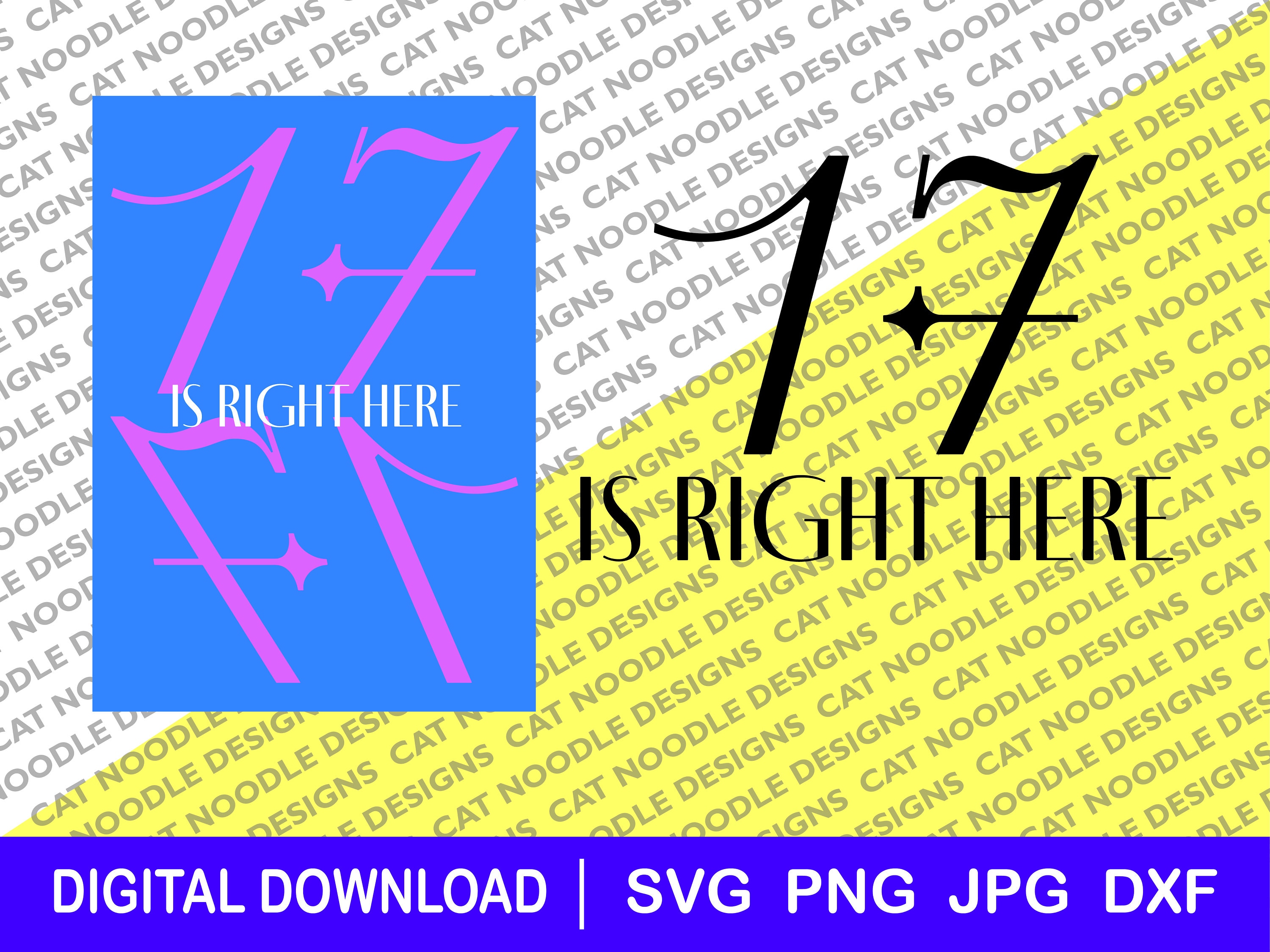 Seventeen Kpop Svg, Download File, Dxf, Png, Cricut, Kpop Svg ...