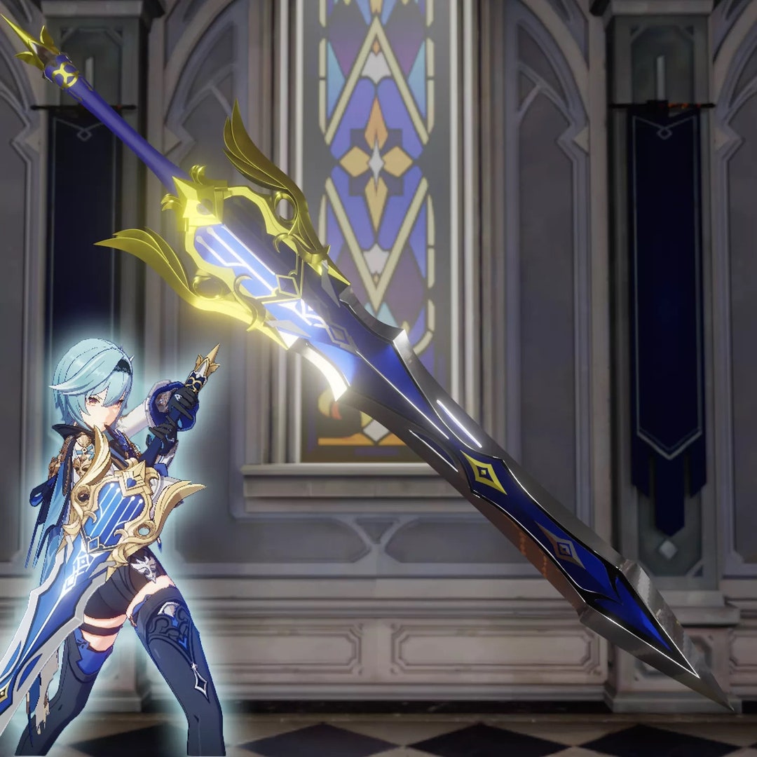 Genshin Impact Eula Sword Sword - Etsy