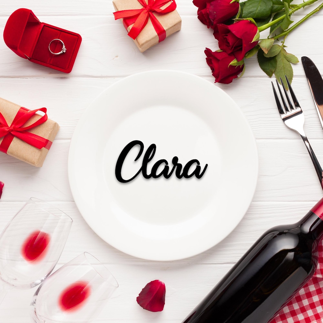 3D Printed Names - Custom 3D Name Tags - Personalized 3D Nameplates ...