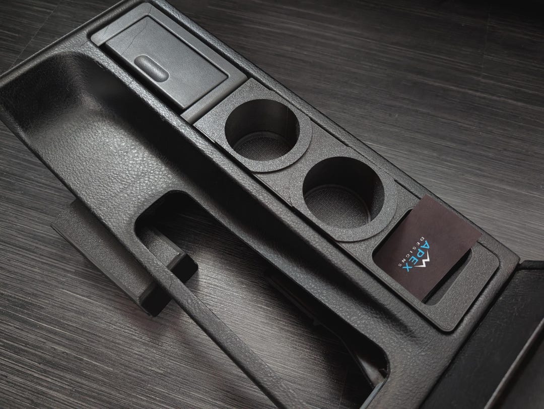 BMW E36 Center Console Cup Holder Insert Interior Accessories Mods ...