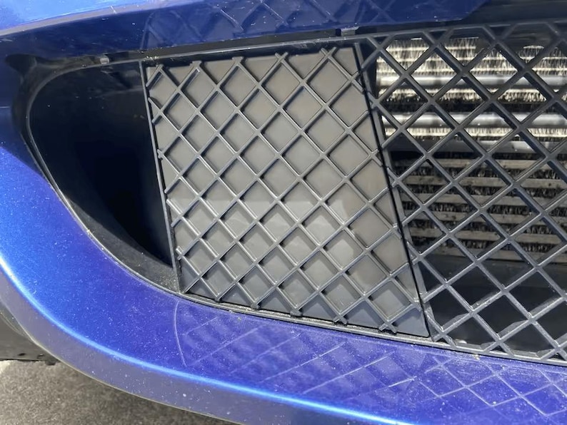 BMW E60 E61 Front Bumper Lower Mesh Grille Plate Trim Cover - 2pcs Left ...