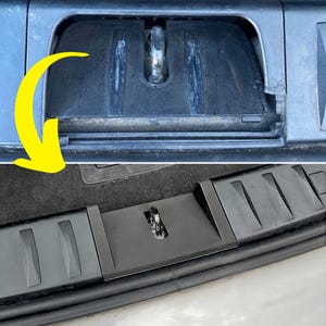 BMW E91 Touring Trunk Latch Cover Lock Panel Cap Trim 51479142417 ...