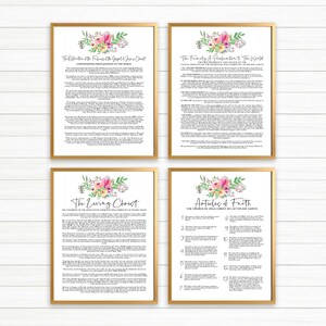 Restoration Proclamation, Living Christ, Family Proclamation, Articles ...