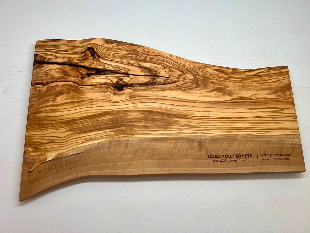 Char-cu-te-rie Board - Olive Wood - Etsy